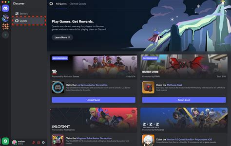 Discover Tab Discord