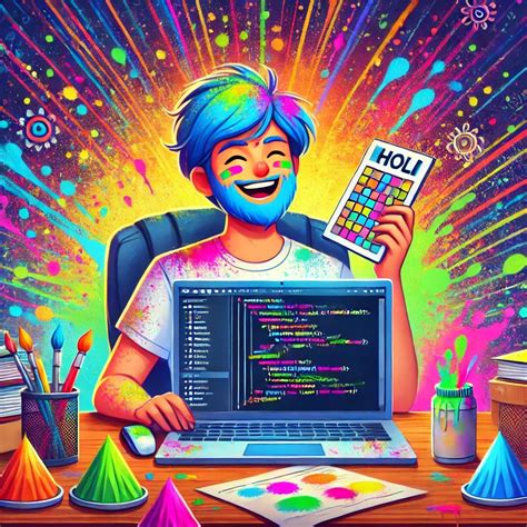 Happyholi Codingwithcolors Developerlife Debugginghappiness Flutter Vikash Srivastav