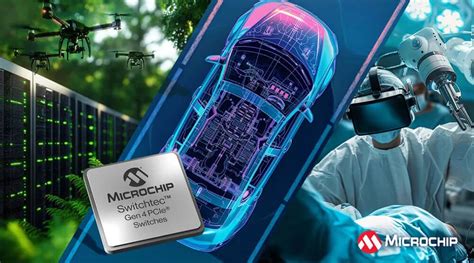 Microchip เปิดตัวชิปสวิตช์ Pcie Gen 4 0