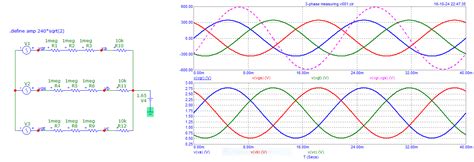 Operational Amplifier Three Phase Voltage Measurement With Floating Gnd Electrical