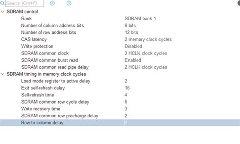 Solved H723z External Sd Ram Clock No Signal Is42s16400j Stmicroelectronics Community