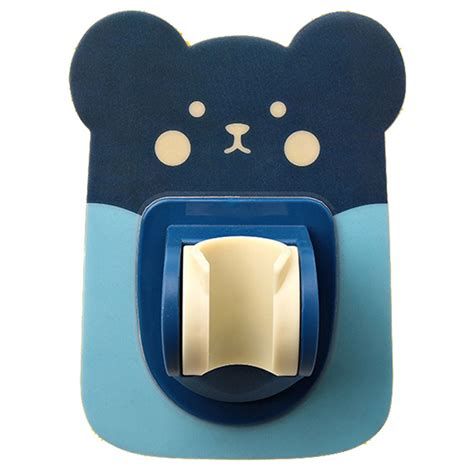 Badu Bg Сладък анимационен държач за душ слушалка за баня Без удари Скоба за душ Основа