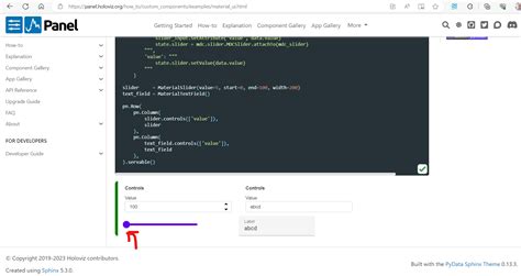 Cannot Move Slider In Material Ui How To Guide Issue Holoviz Panel Github