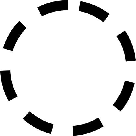 Dashed Circle Icon