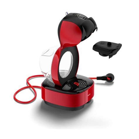 Nescafe Dolce Gusto Lumio Coffee Machine Dark Red Tv And Home