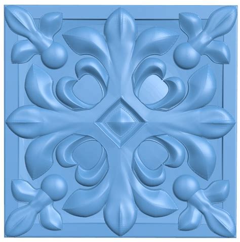 Square Pattern 3d Model Vector Files