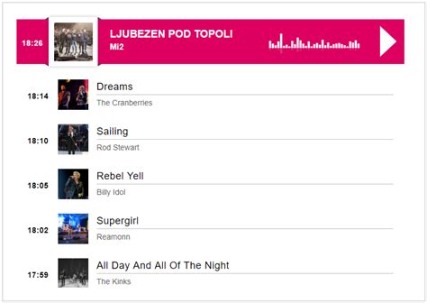 Clever Html5 Radio Player With History Shoutcast And Icecast