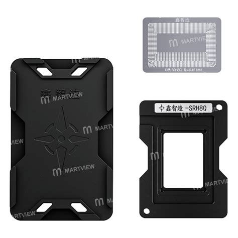 Xinzhizao Bga Reballing Stencil Platform Set For Intel Generation 10 Srh8q Cpu Notebooks Martview