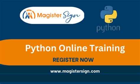 Best Python Online Training Magistersign