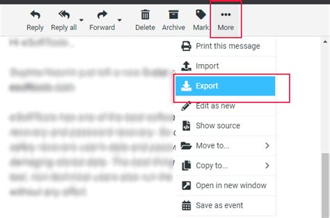 How To Export Roundcube To Eml Files