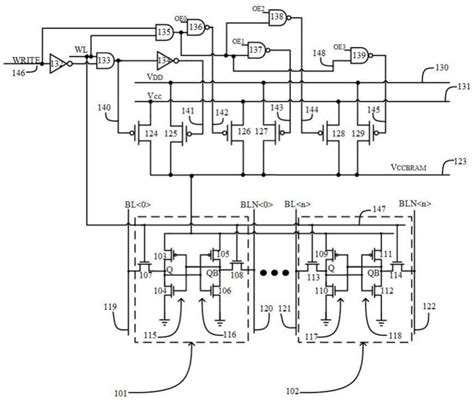 Sram动态阵列电源控制电路的制作方法
