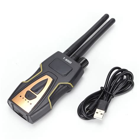 T8000 Antispy Rf Signal Detector Wireless Bug Finder Gsm Gps Checker Device For Bedroom Hotel