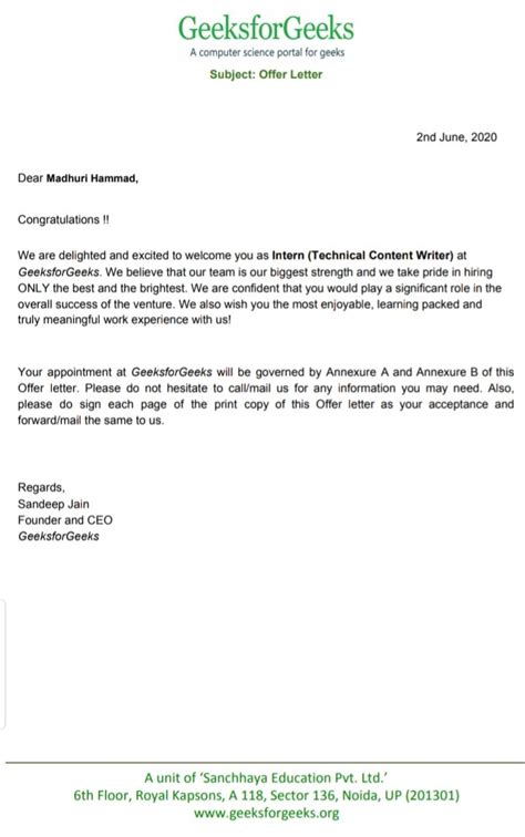 Intern Geeksforgeeks Internship Technicalwriter Geeksforgeeks Internship2020