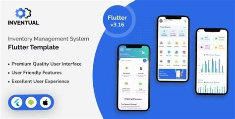 Inventual POS Inventory Admin Flutter Template For Android IOS