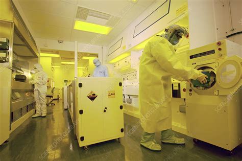 MEMS Production Chemical Etching Stock Image T395 0329 Science Photo Library