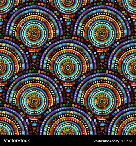 Abstract Circles Pattern Royalty Free Vector Image