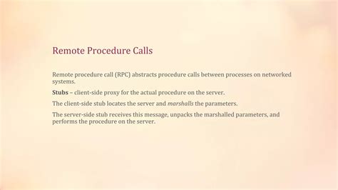 Remote Method Invocation Ppt