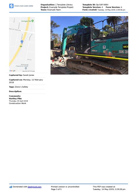 Icam Investigation Template Incident Cause Analysis Method