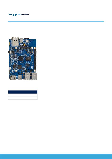 Stm32mp157c Dk2 Datasheet 1 7 Pages Stmicroelectronics 1 Gbps Ethernet Rgmii Compliant With