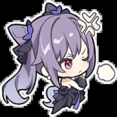 Sticker Maker Keqing Genshin X Oneplus Collab 3
