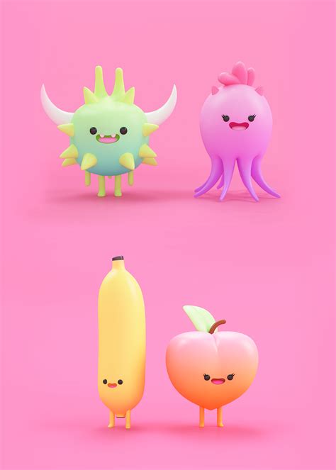 귀여운 문어 캐릭터