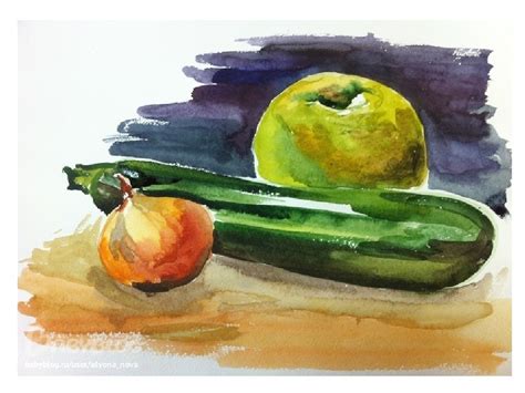 Рисунок овощей и фруктов акварелью 50 фото скачать бесплатно