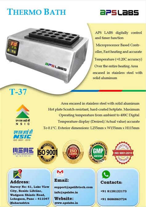 Heating Block Ss Aps Labs