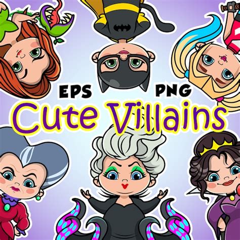 Cute Villains Etsy