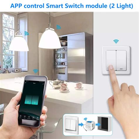 Tuya Wifi Smart Switch Modul Energiafigyelés Az Intelligens Élettartamú Távirányító Relé
