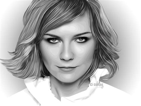 Kirsten Dunst By Ash Becca On Deviantart
