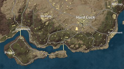 Pubg Desert Map Minimap Mined From 1 0 Test Patch Jet Skis Also Discovered