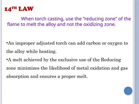 Casting Laws And Defects In Prosthodontics Pptx