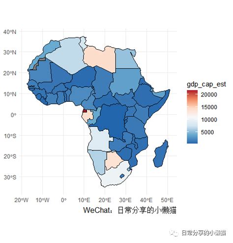 R语言绘图 分级色彩地图 墨天轮