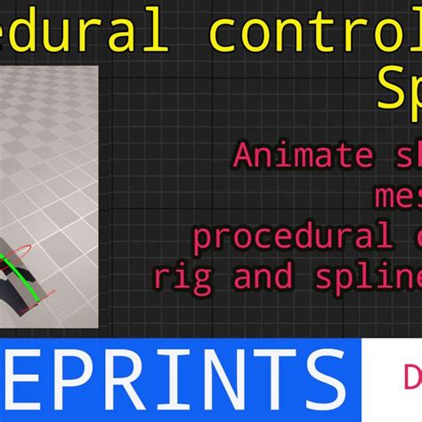 ue5 short tutorial procedural control rig spline community tutorial