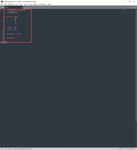 sublime编辑器之verilog sublime verilog csdn博客