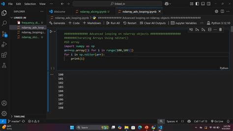 🚀 Advanced Looping In Numpy With Nditer And Ndenumerate 🚀 In This