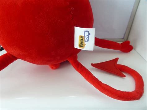 The Emoji Movie Red Devil Steven Soft Plush Toy Demon Character £17 95