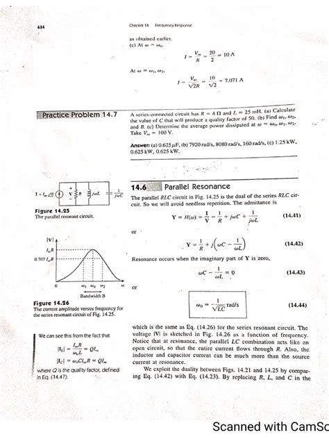 Parallel Resonance Pdf