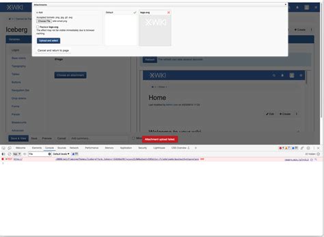 Logo Image File Upload Failing Help Discuss Xwiki Forum