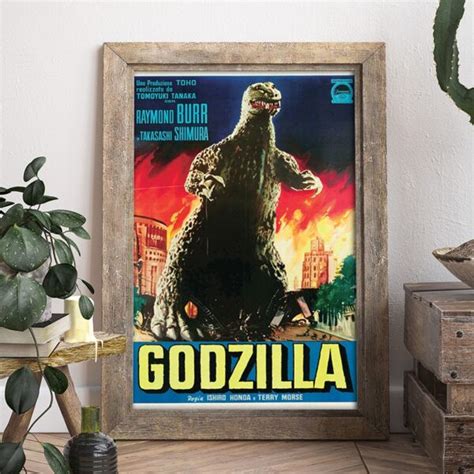 Godzilla Vintage Movie Poster 20x28 Asgard Press