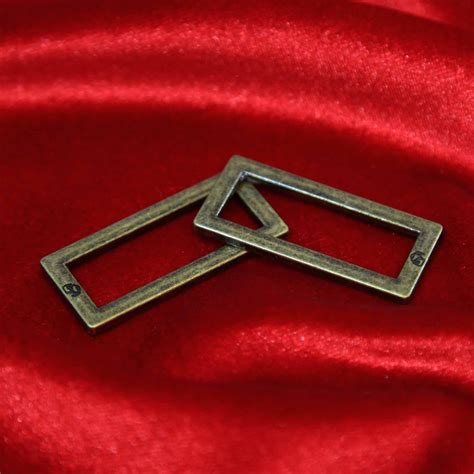 Rectangle Rings 15 Flat Metal Curtis Fabrics