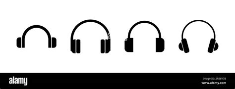 Headphone Icon Vector Headset Icon Symbols Stock Vector Image And Art Alamy