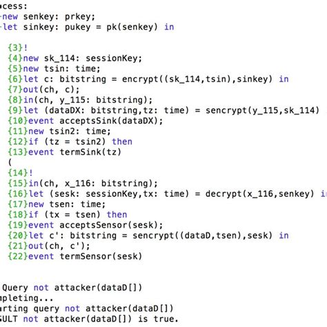 Verification Of Reachability And Secrecy Download Scientific Diagram