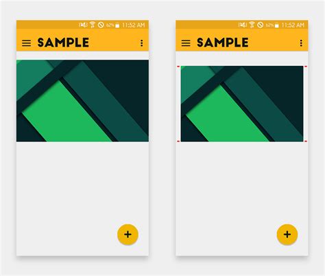 Android Stretch Image View Up To The Screen Sides Without Margins Stack Overflow