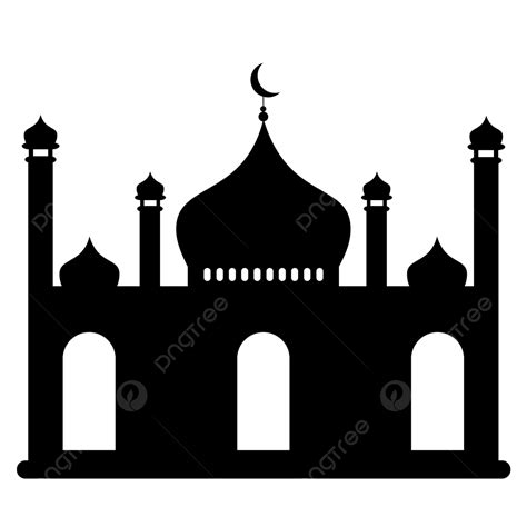 모스크 실루엣 사원 실루엣 실루엣 모스크 Png 일러스트 및 Psd 이미지 무료 다운로드 Pngtree