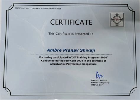 Pranav Ambre On Linkedin Iot Internetofthings Techtraining Learningjourney