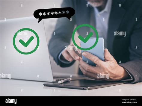 Two Factor Authentication Ensure Protection Identification Concept