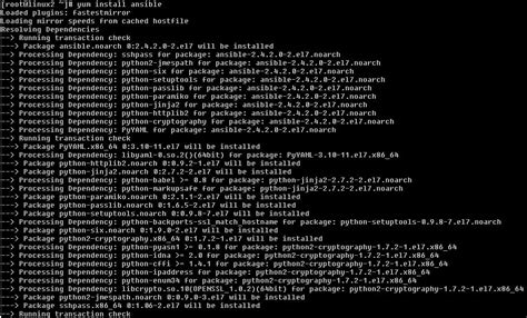 How To Install Ansible In Centos 7 Using Yum