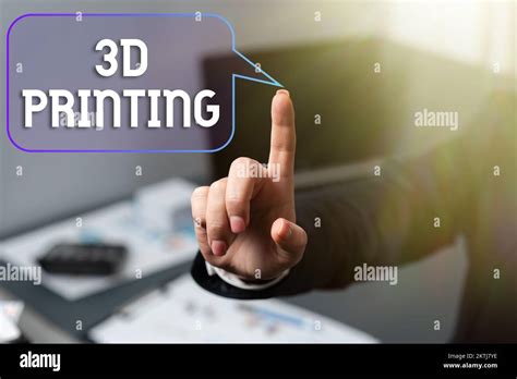 Conceptual Caption 3d Printing Conceptual Photo Making A Physical