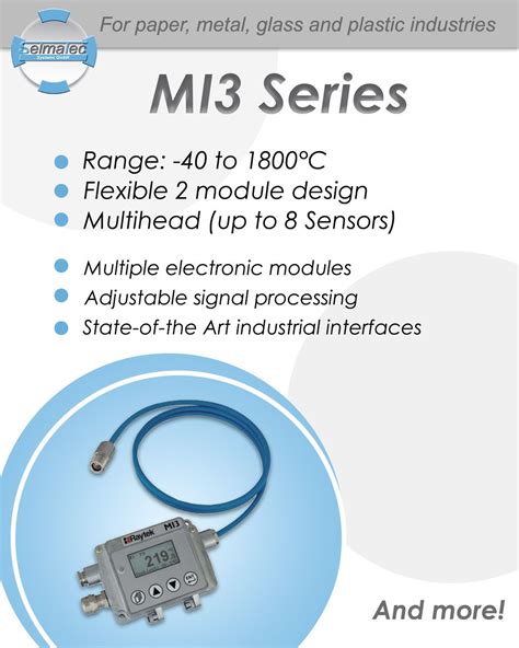 Selmatec Systems Gmbh On Linkedin Pyrometer Industrialsolutions Temperaturemonitoring